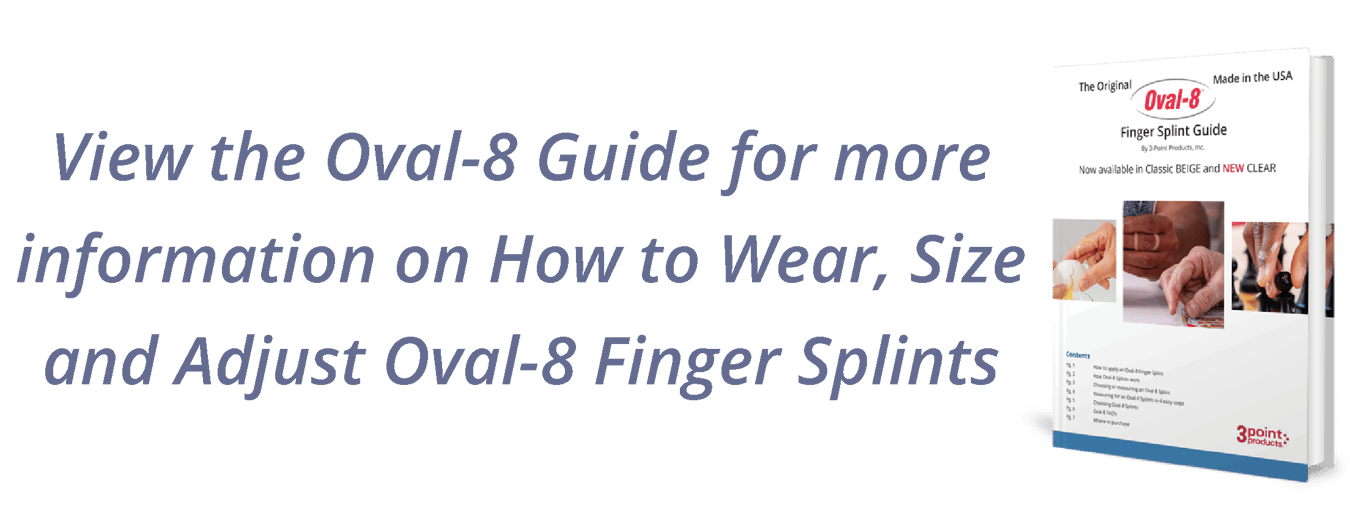 The Original Oval-8 Finger Splints | 3-Point Products