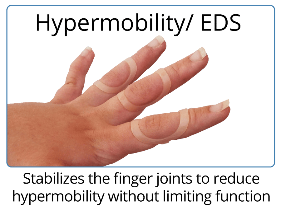 Oval-8 Clear finger splints 3-pack - Stockx Medical