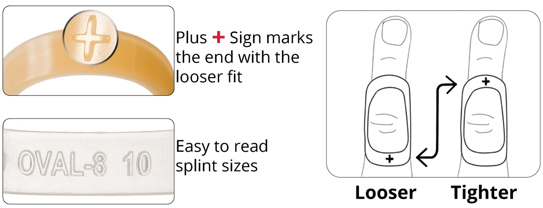 The Original Oval-8 Finger Splints | 3-Point Products