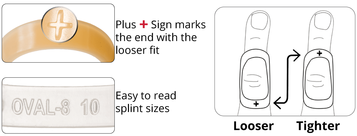 The Original Oval-8 Finger Splints | 3-Point Products