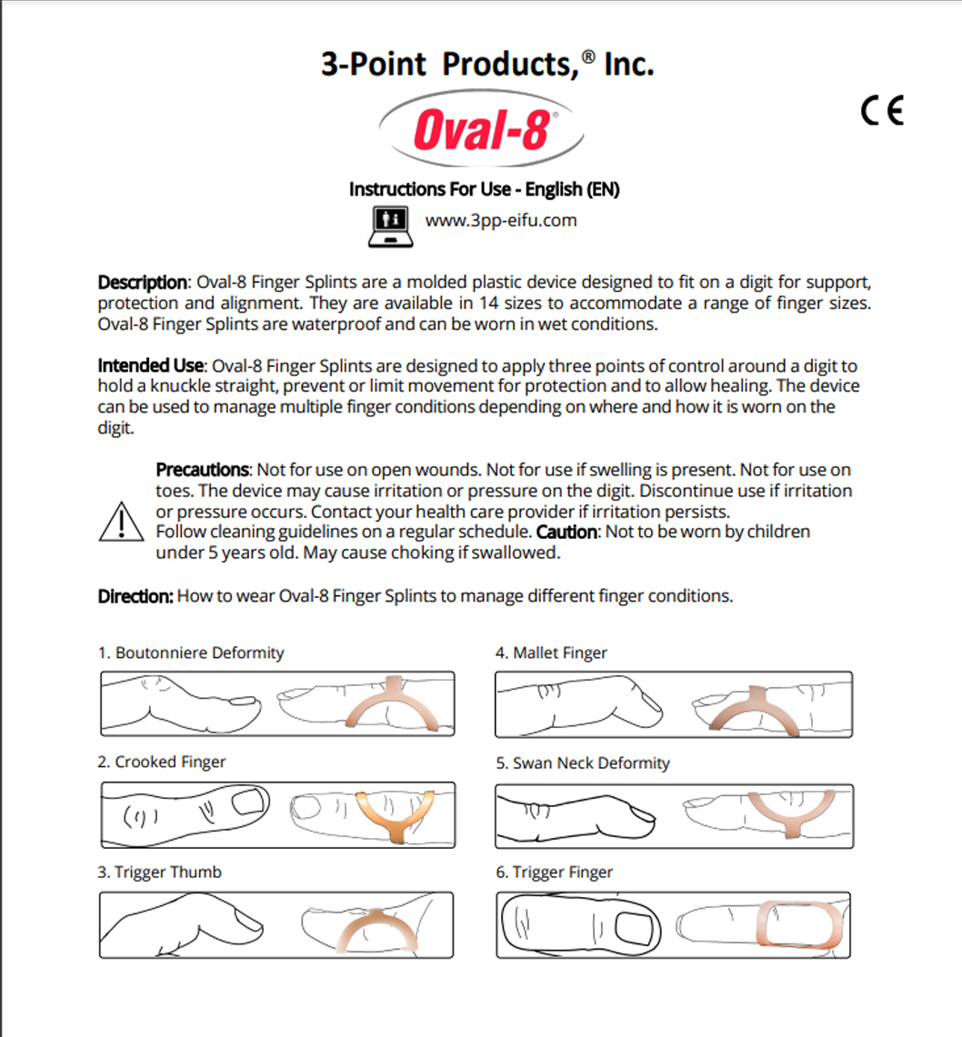 Oval-8 eIFU | 3-Point Products